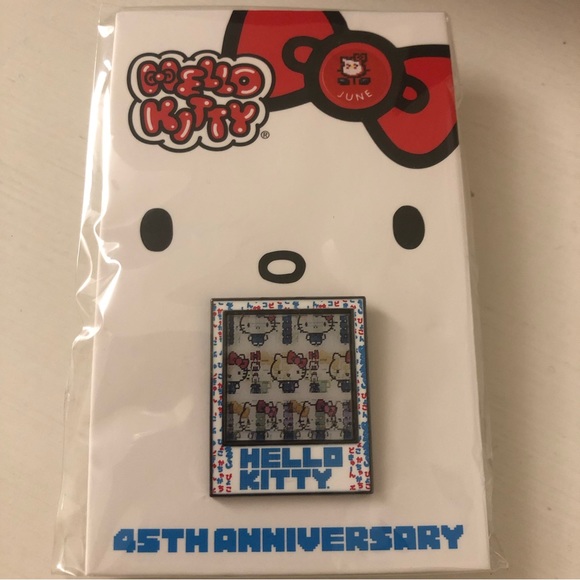 Sanrio | Jewelry | Hello Kitty Holographic Pin | Poshmark